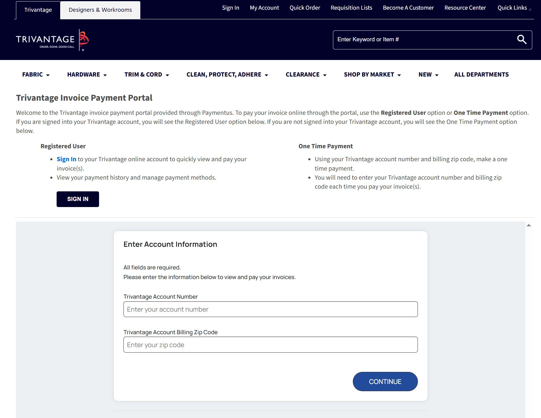 Paymentus Invoice Payment System | Trivantage