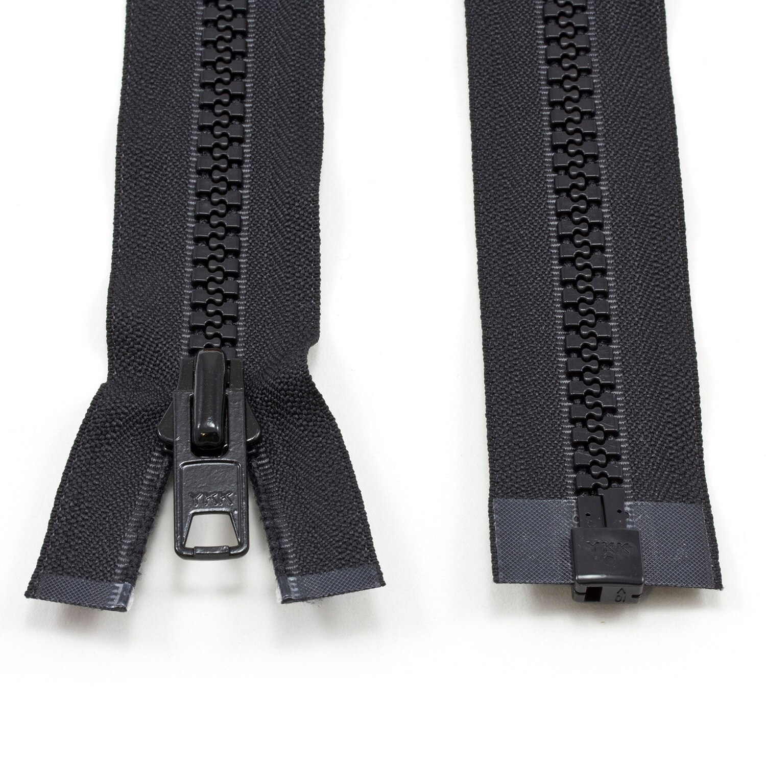 YKK VISLON #10 Separating Zipper Automatic Lock Single Pull Metal ...